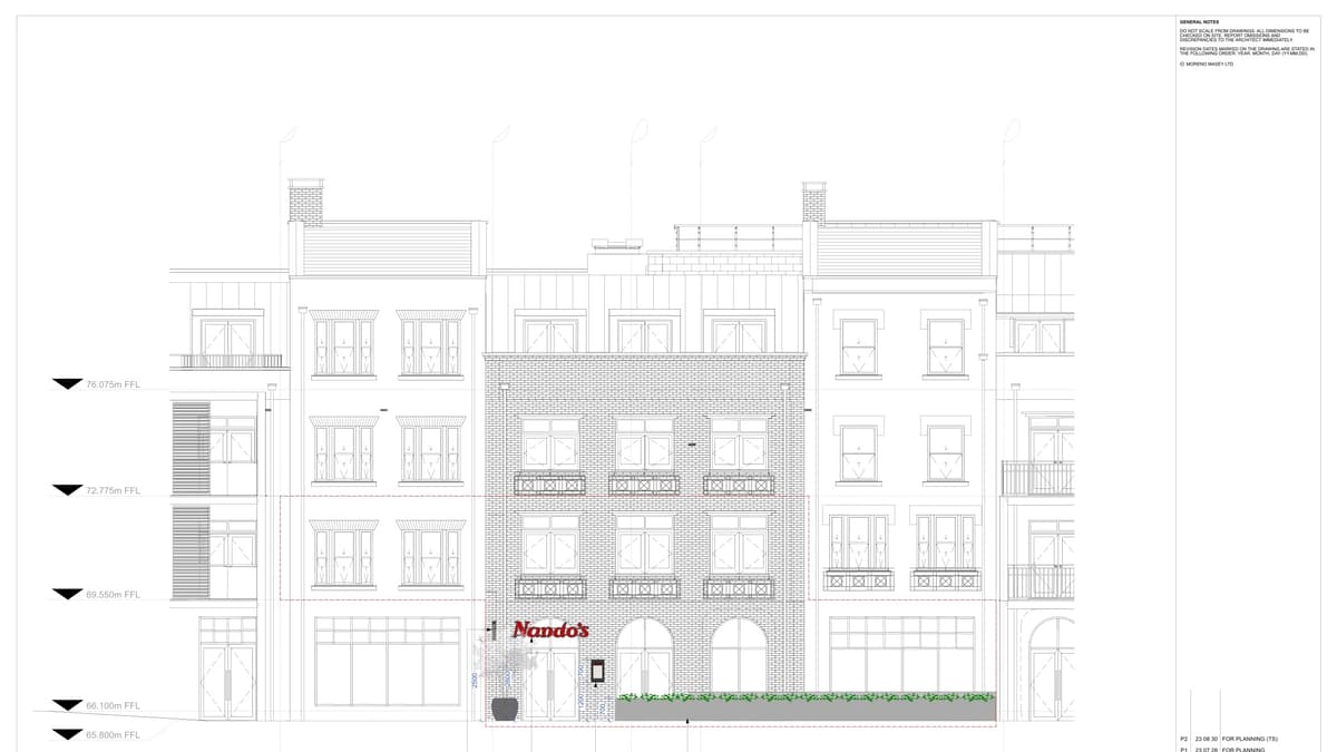 Brightwells Yard: Location of Farnham's new Nando's restaurant revealed ...