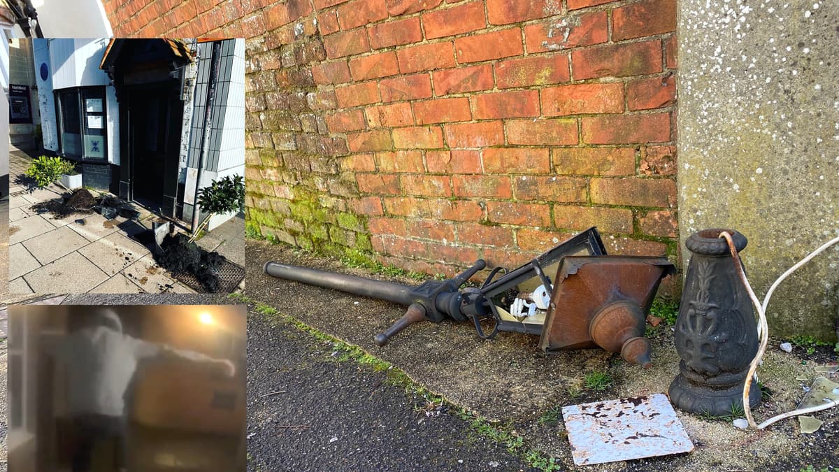 'Moronic' vandals cause 'heartbreaking' damage in town centre crime ...