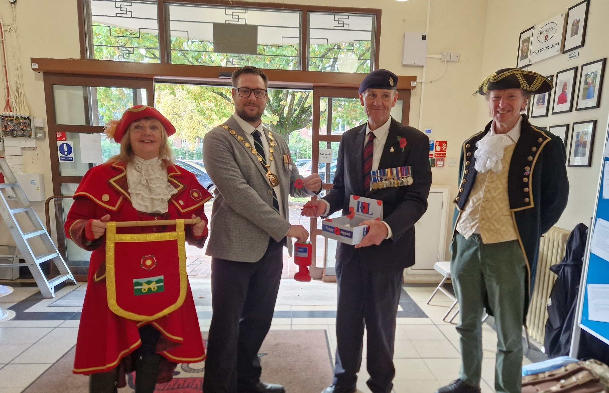 Poppy appeal launched in Petersfield as church project goes to the wire ...