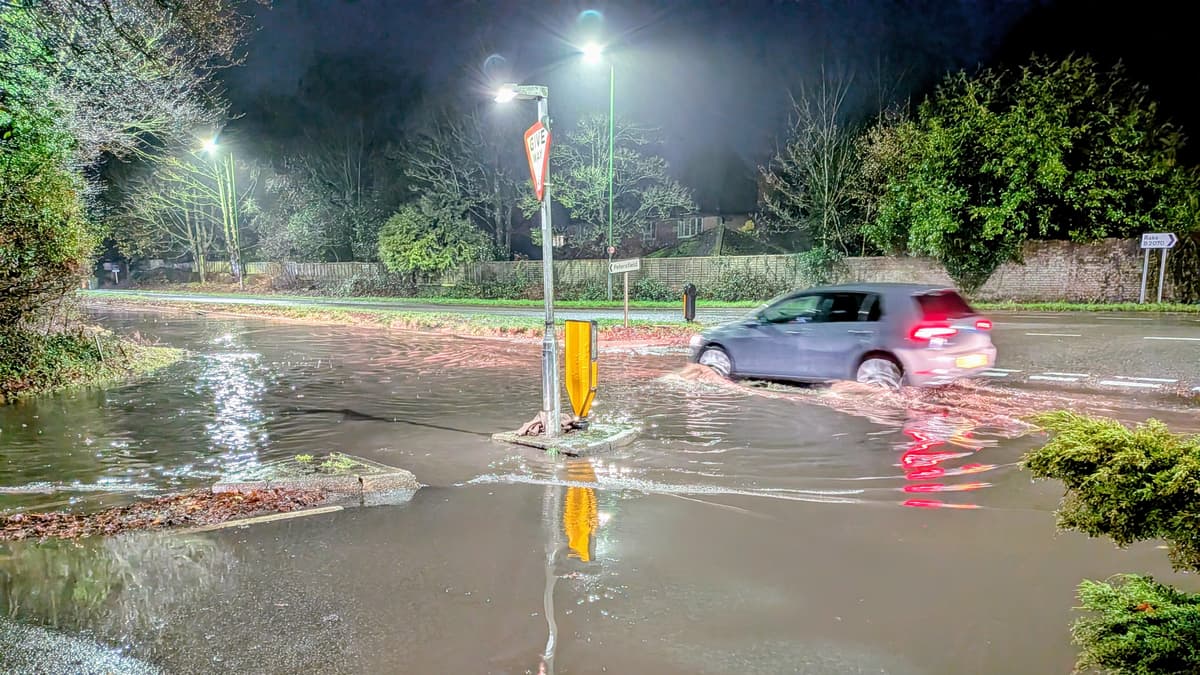 Roads underwater as isolated flooding reported around Herald & Post ...